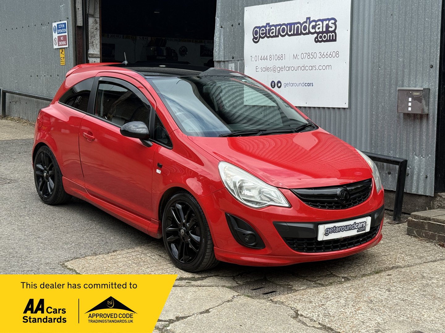 SOLD - Used VAUXHALL CORSA 2012 Red in Ansty, West Sussex ...